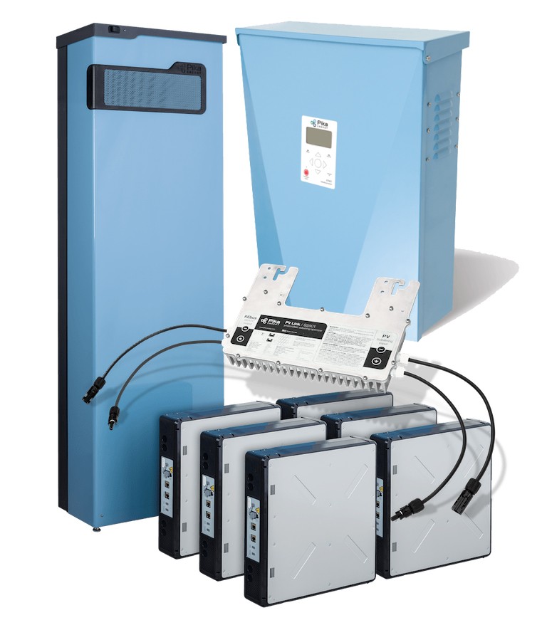 Pika Energy Setup - Florida Keys Solar One | Tesla Powerwall